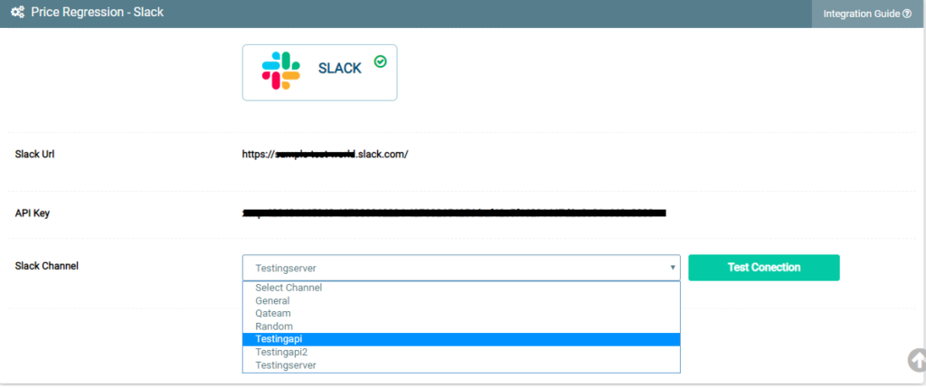 How To Integrate Slack with QA touch?