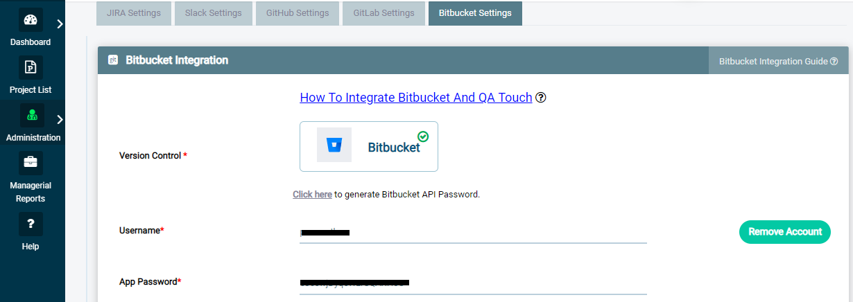 How To Integrate Bitbucket With Qa Touch Qa Touch 