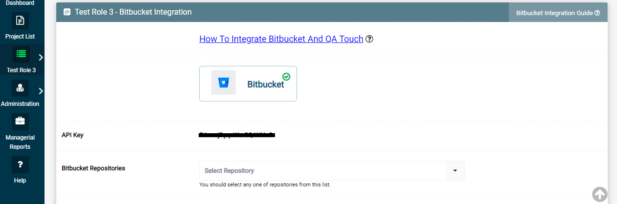 How To Integrate Bitbucket with QA touch? - QA Touch
