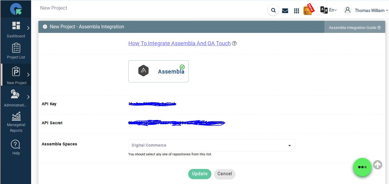 How To Integrate Assembla With Qa Touch Qa Touch