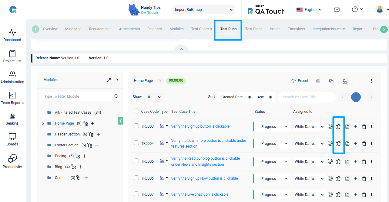 How to Integrate Bugzilla with QA Touch - QATouch