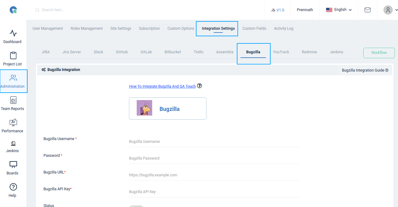 How To Integrate Bugzilla With Qa Touch Qa Touch