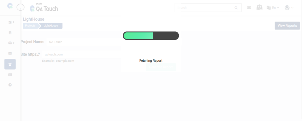 How To Use Website Audit Tool Lighthouse in QA Touch?