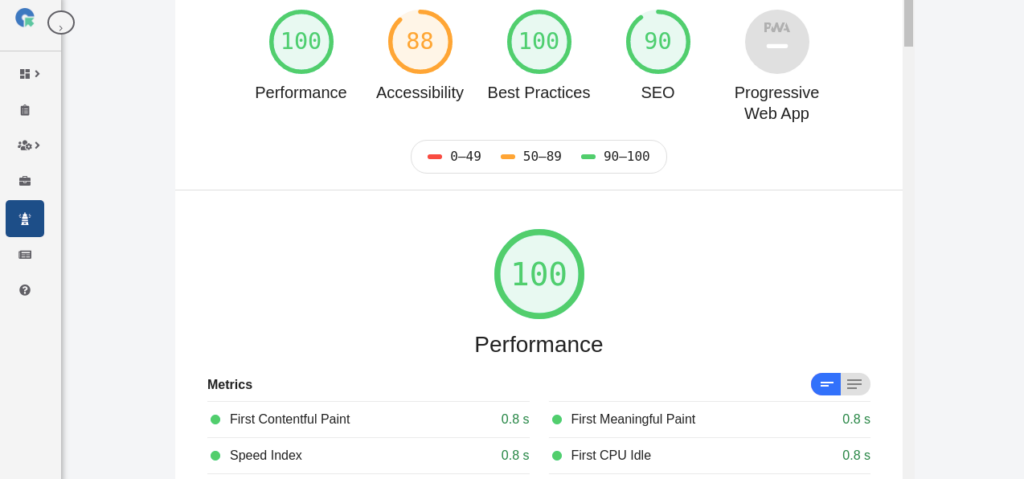 How To Use Website Audit Tool Lighthouse In Qa Touch