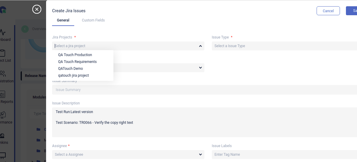 Configuring Multi-Jira Cloud Projects in QA Touch