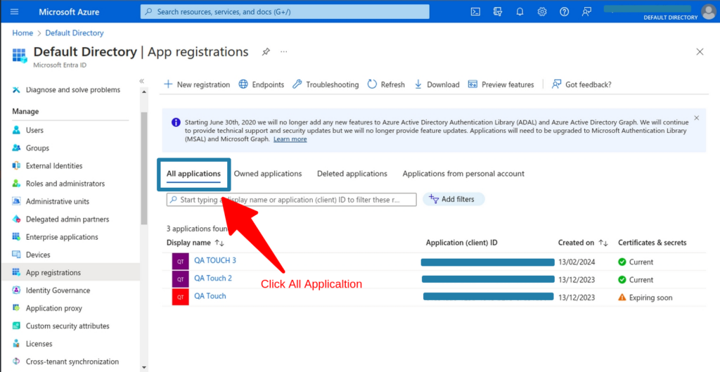 How To Integrate Microsoft Azure SSO With QA Touch?